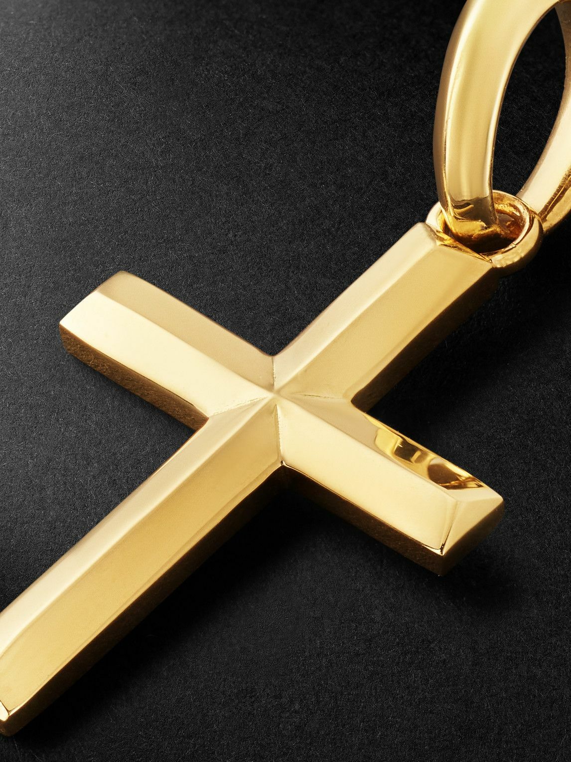 David Yurman - Cross 18-Karat Gold Pendant David Yurman