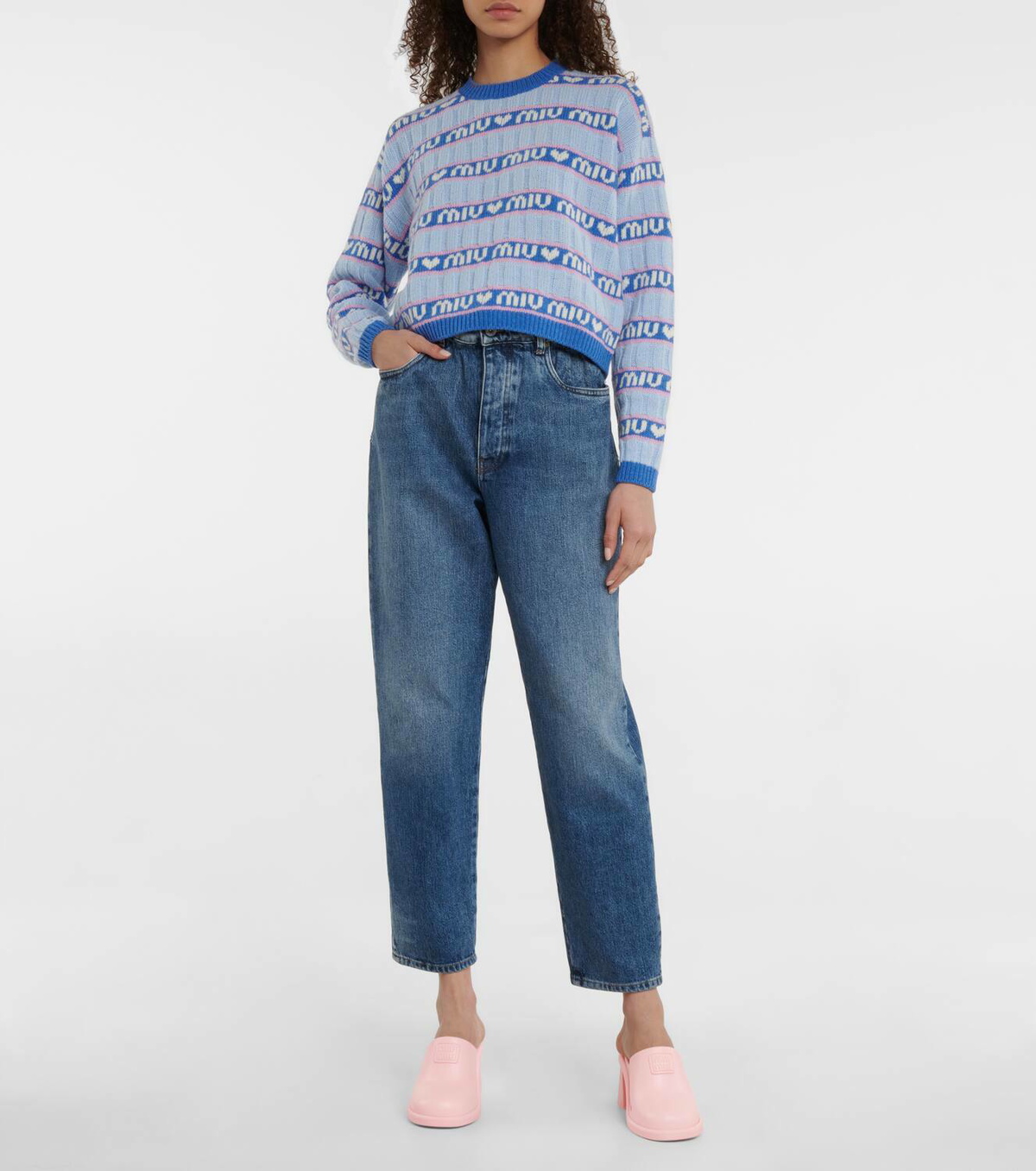 Miu Miu Logo clogs Miu Miu
