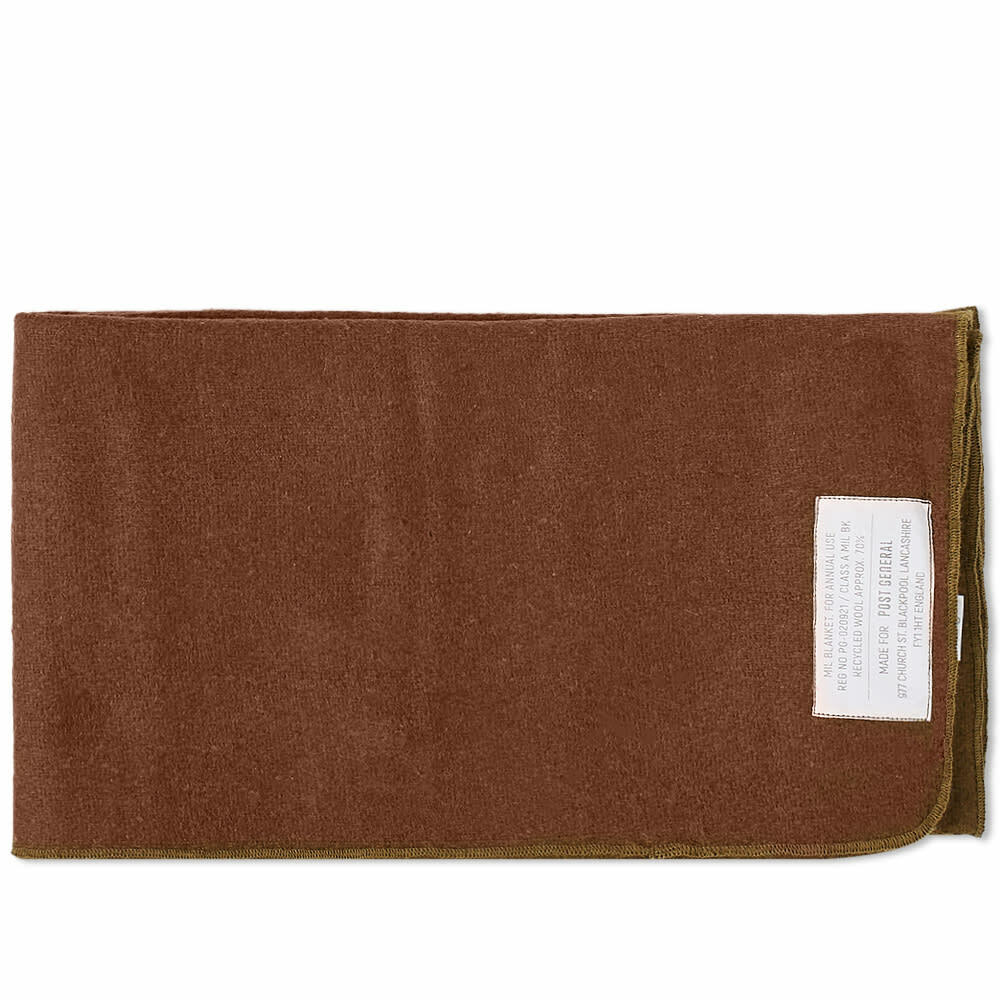 Post General Mil Blanket in Light Brown Post General