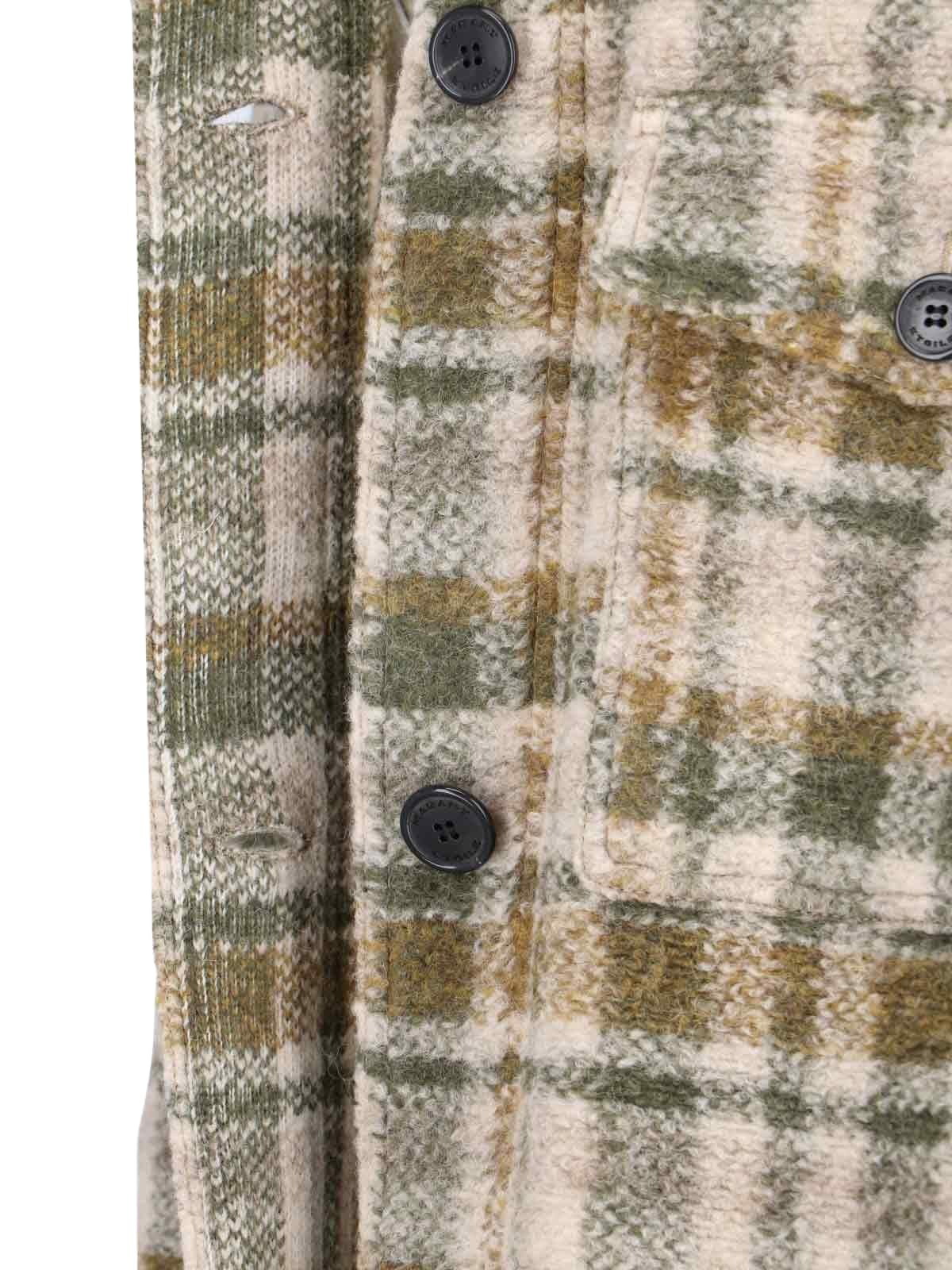 Marant Étoile Fontizi Check Midi Coat Isabel Marant Etoile