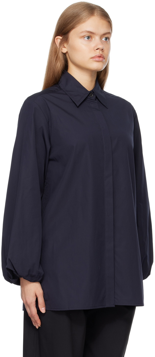 Esse Studios Navy Collected Shirt Esse Studios