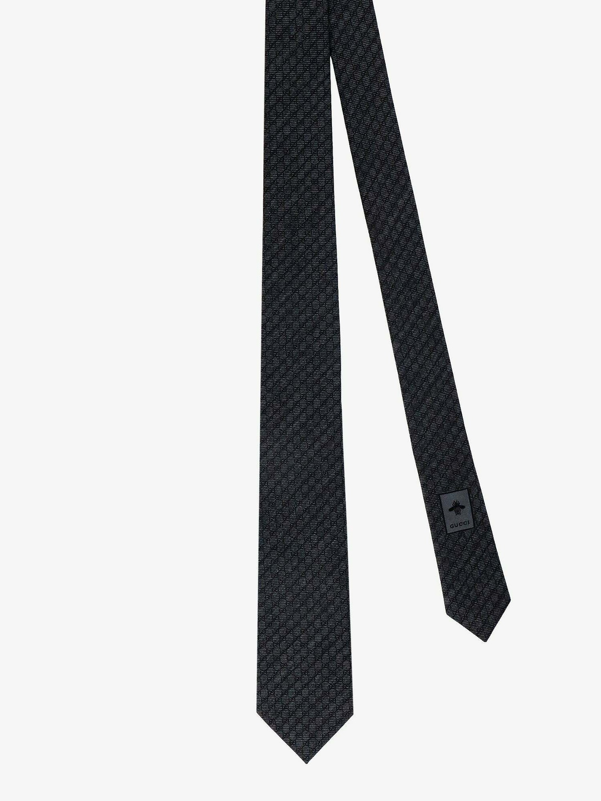 Gucci Tie Black Mens Gucci