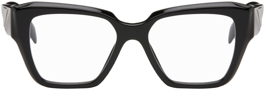Prada Eyewear Black Square Glasses Prada