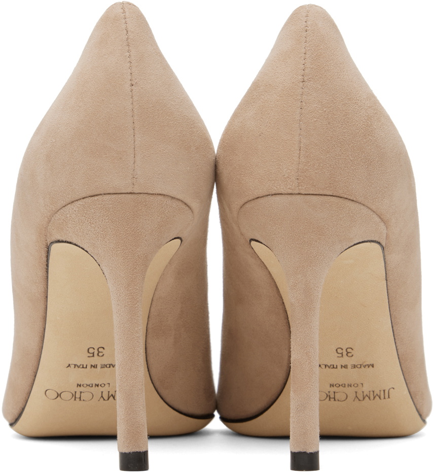Jimmy Choo Beige Romy 85 Heels Jimmy Choo