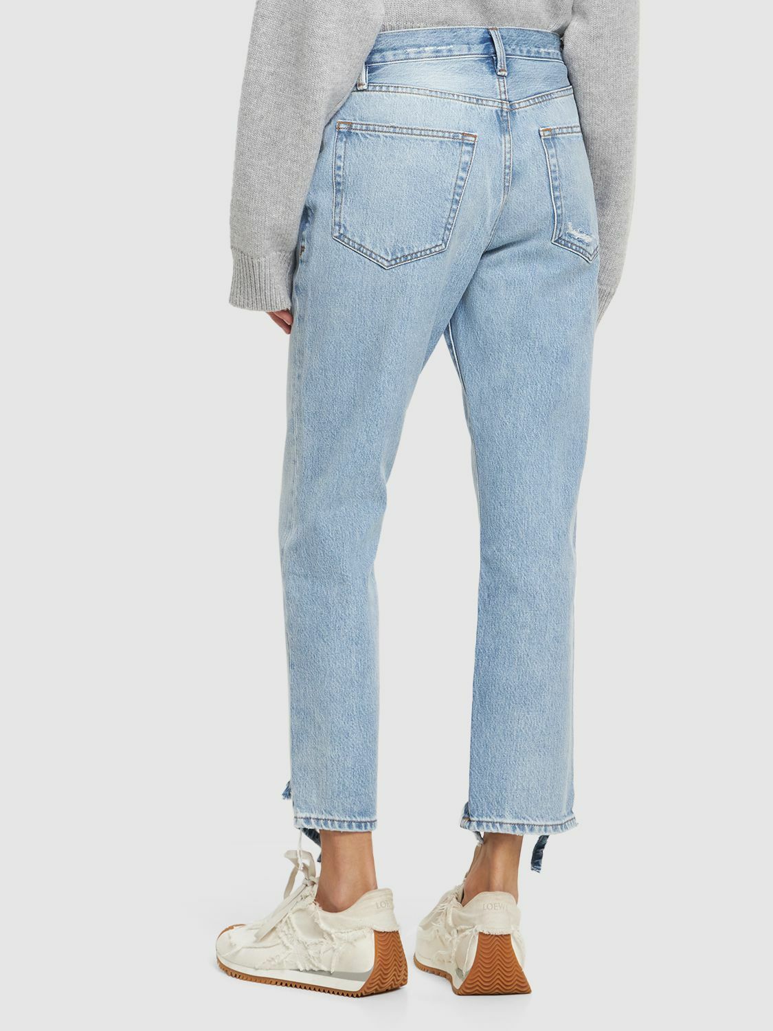 FRAME - Le Original Straight Cotton Jeans Frame Denim