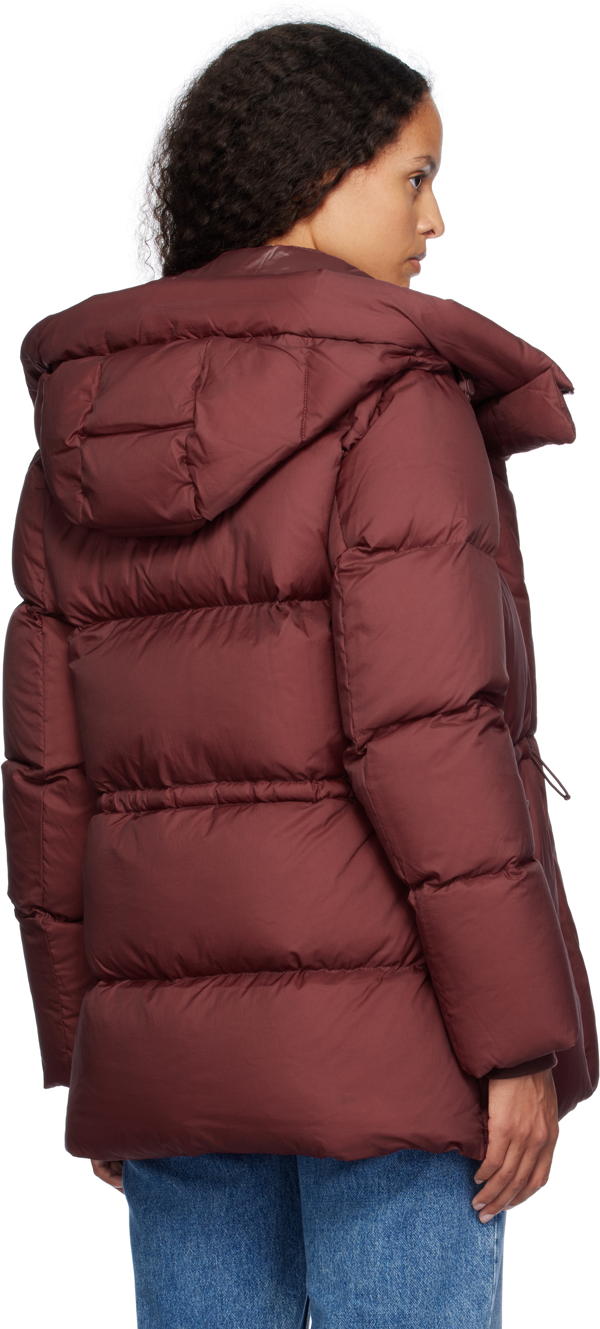 MACKAGE Burgundy Freya-SW Down Jacket Mackage