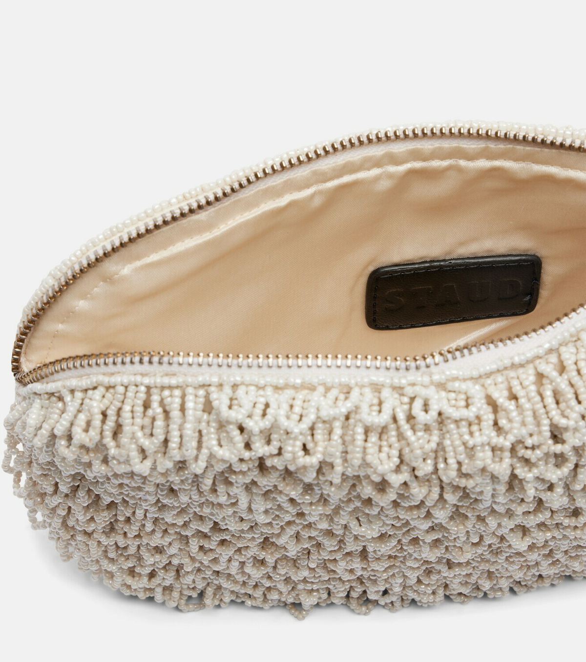 Staud Dolly beaded clutch Staud
