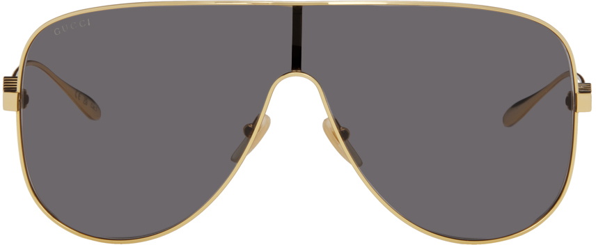 Gucci Gold Mask Sunglasses Gucci