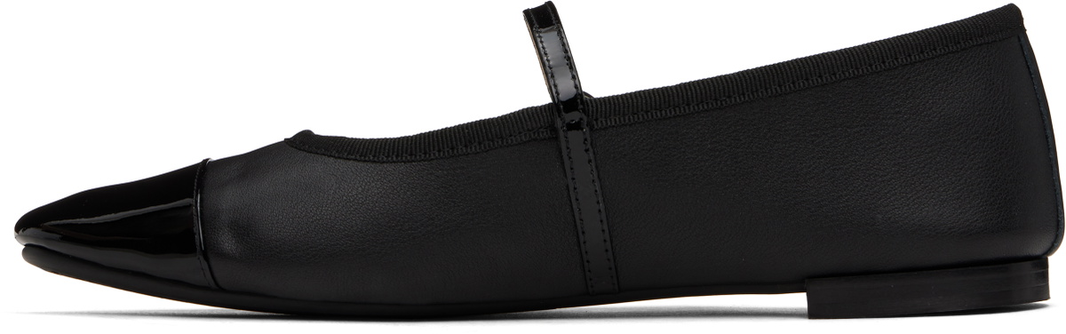 Repetto Black Georgiana Mary Jane Ballerina Flats Repetto