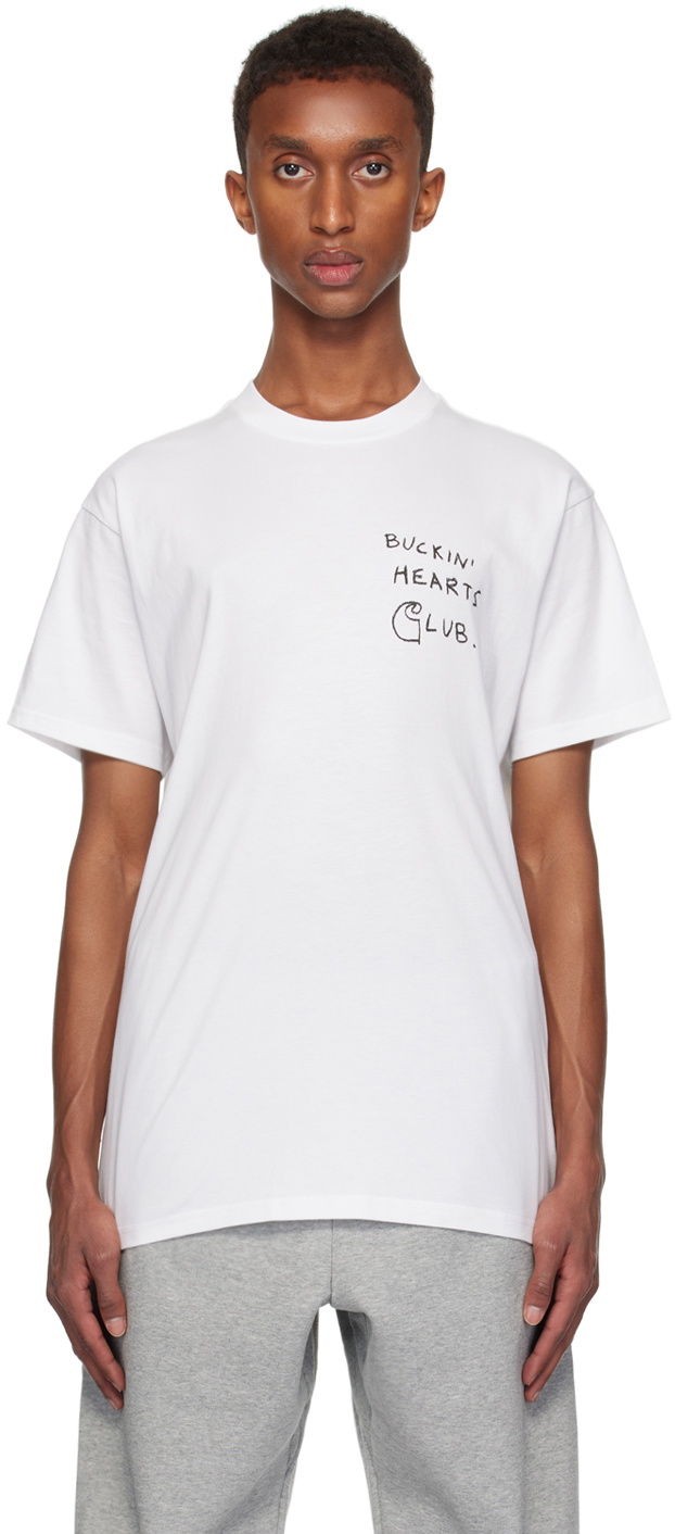 Carhartt Work In Progress White Pepe B.H.C T-shirt Carhartt WIP