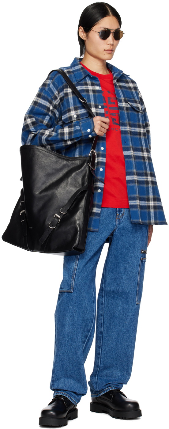 Givenchy Red 4G Stars T-Shirt Givenchy