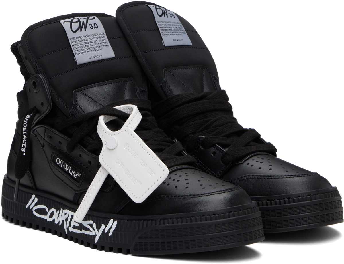 Off-White Black 3.0 Off Court 'Courtesy' Sneakers Off-White
