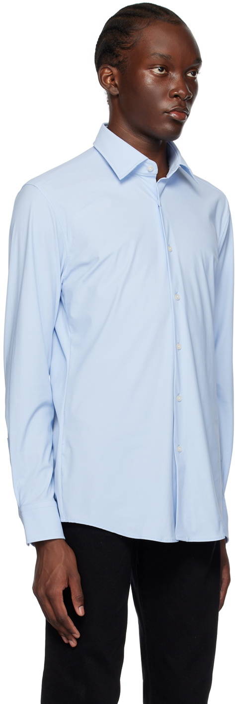 BOSS Blue Slim-Fit Shirt BOSS