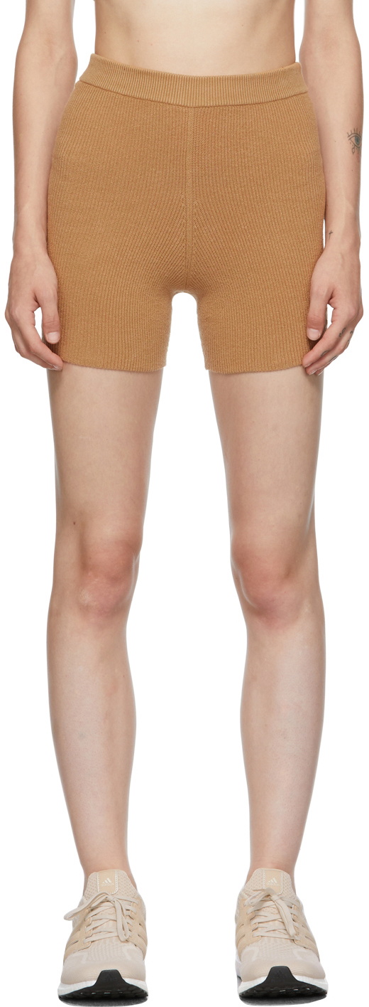 Live the Process Tan Easy Shorts Live the Process