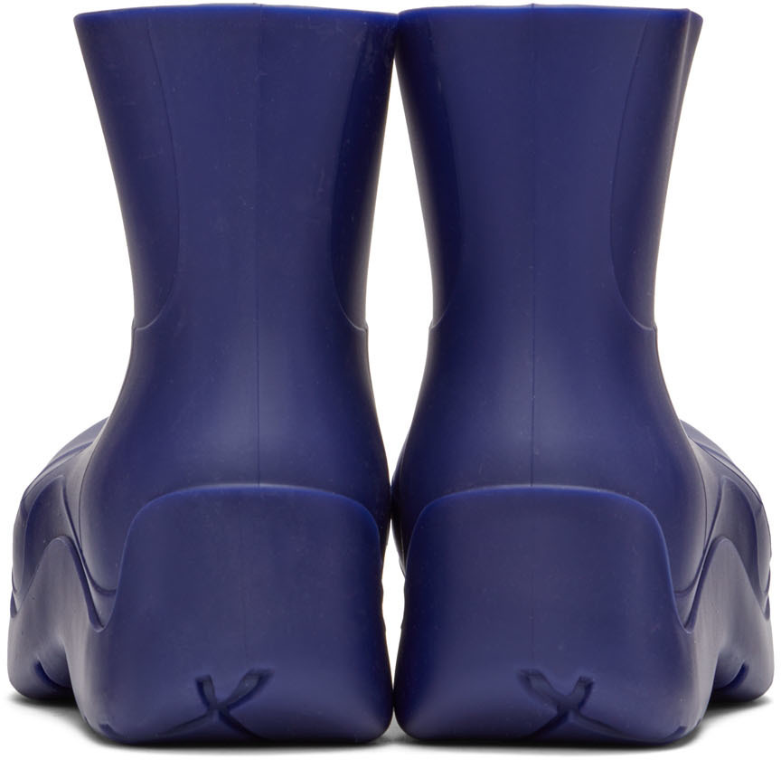 Bottega Veneta Purple Puddle Boots Bottega Veneta