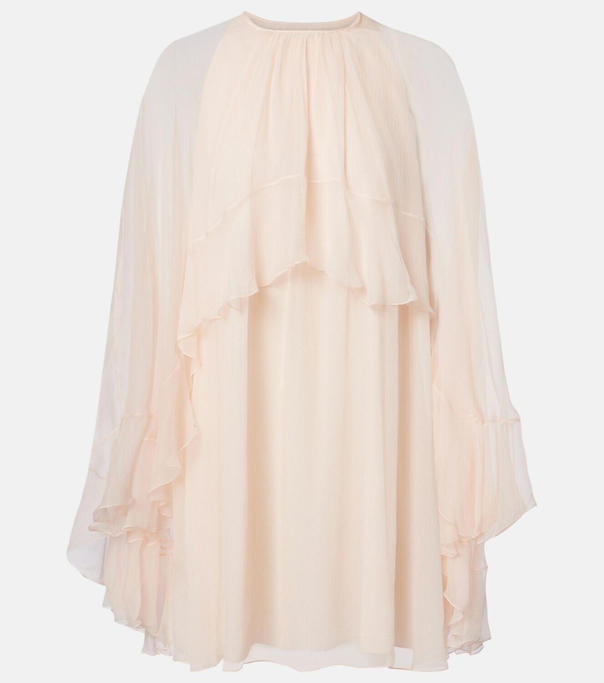 Chloé Ruffled silk minidress Chloe