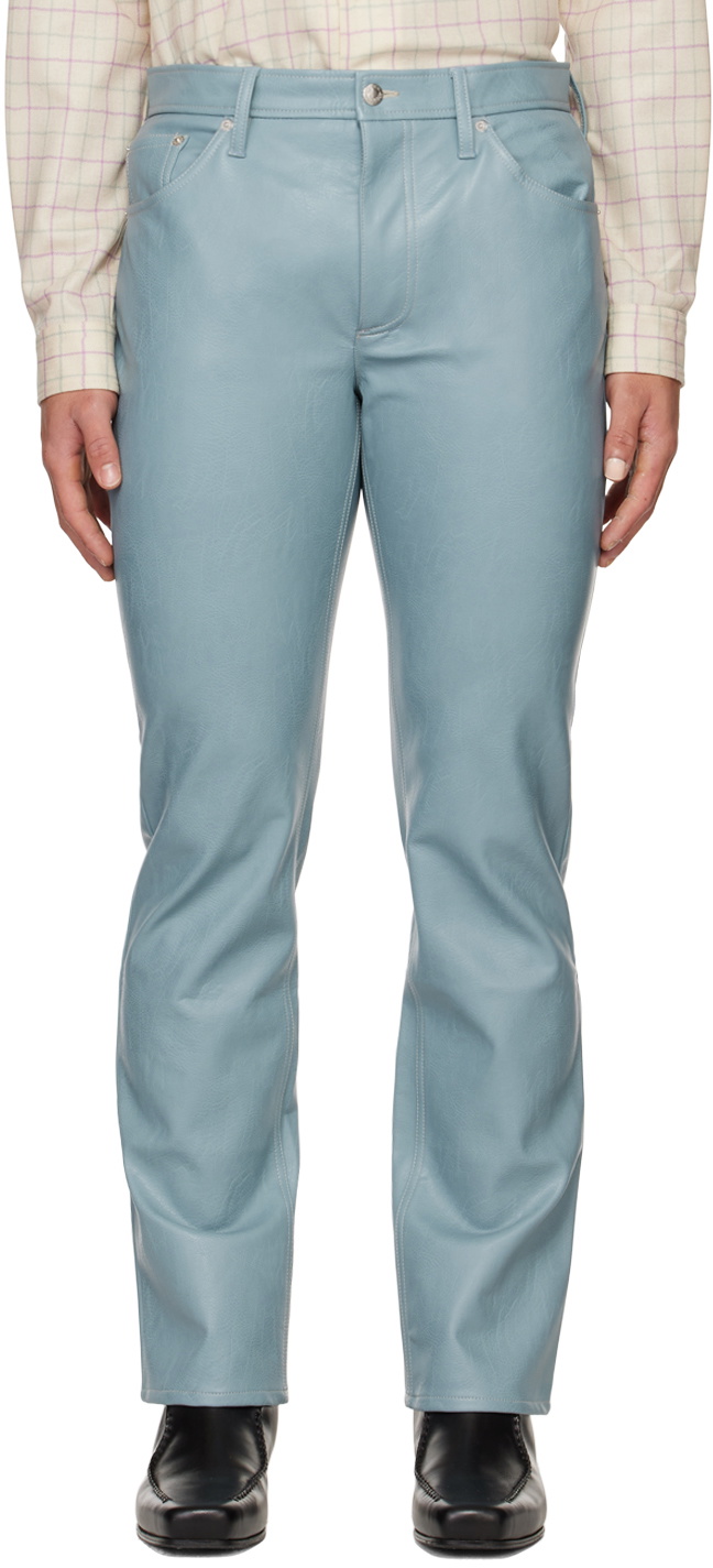Séfr SSENSE Exclusive Blue Londré Trousers Séfr