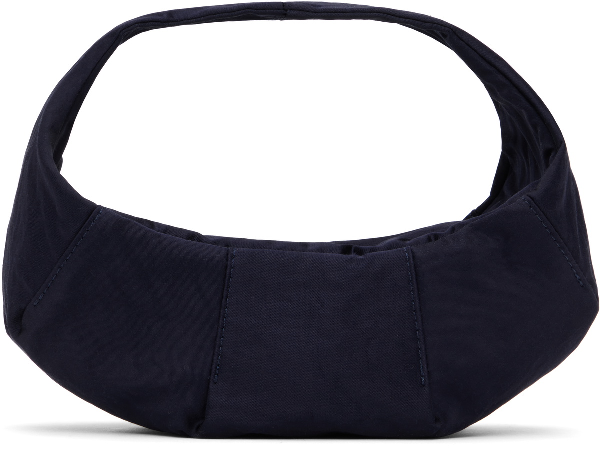 Ruohan Navy Mini Moon Bag Ruohan