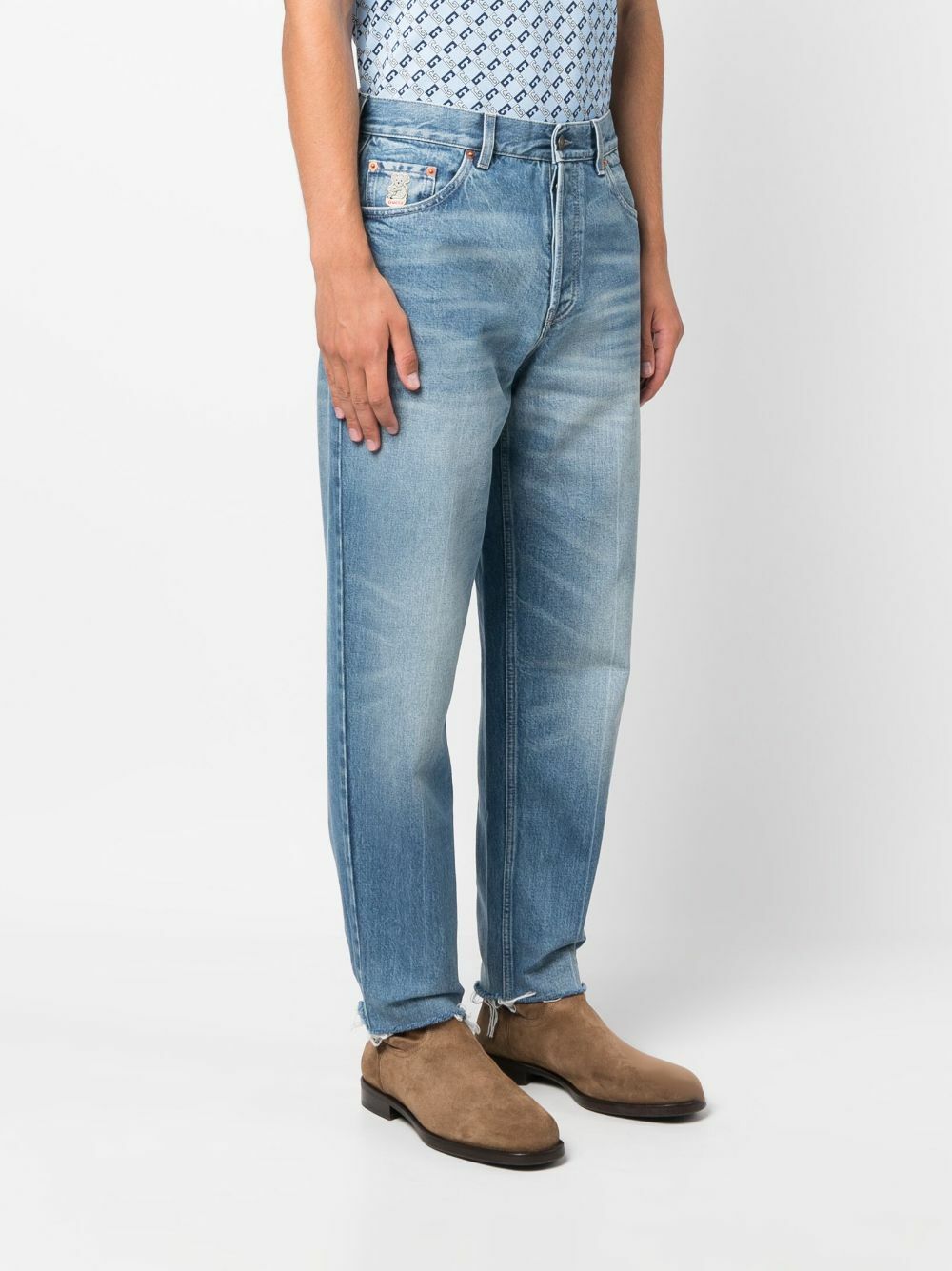 GUCCI - Regular Fit Denim Jeans Gucci