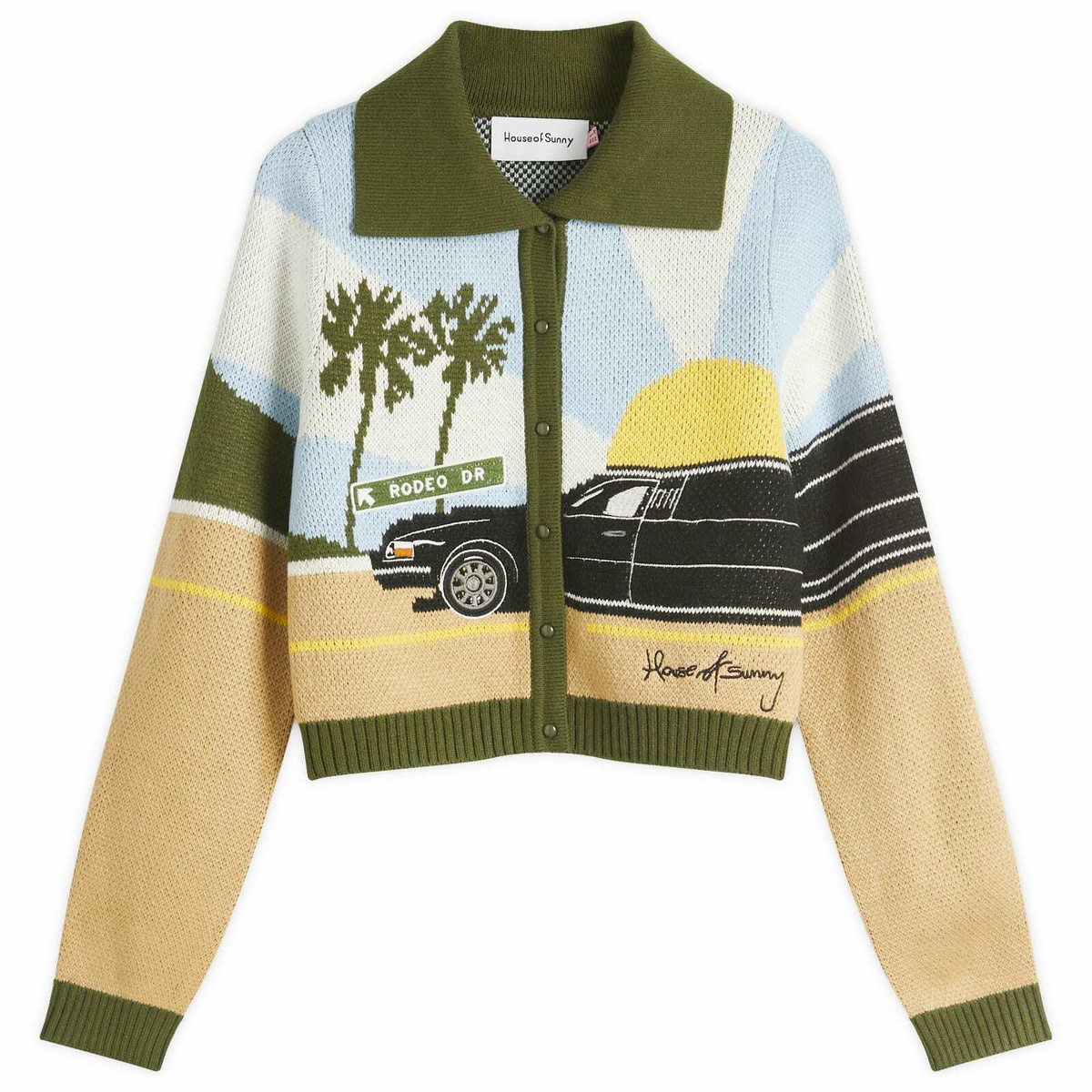 House Of Sunny Women's Pretty Woman Tripper Cardigan in Multi House Of ...