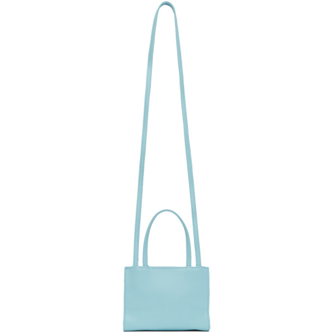 Telfar Blue Small Shopper Tote Telfar