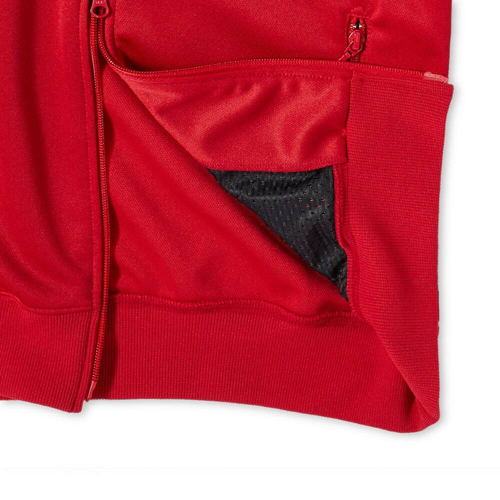 Needles Men's Poly Smooth Track Jacket in Red Needles