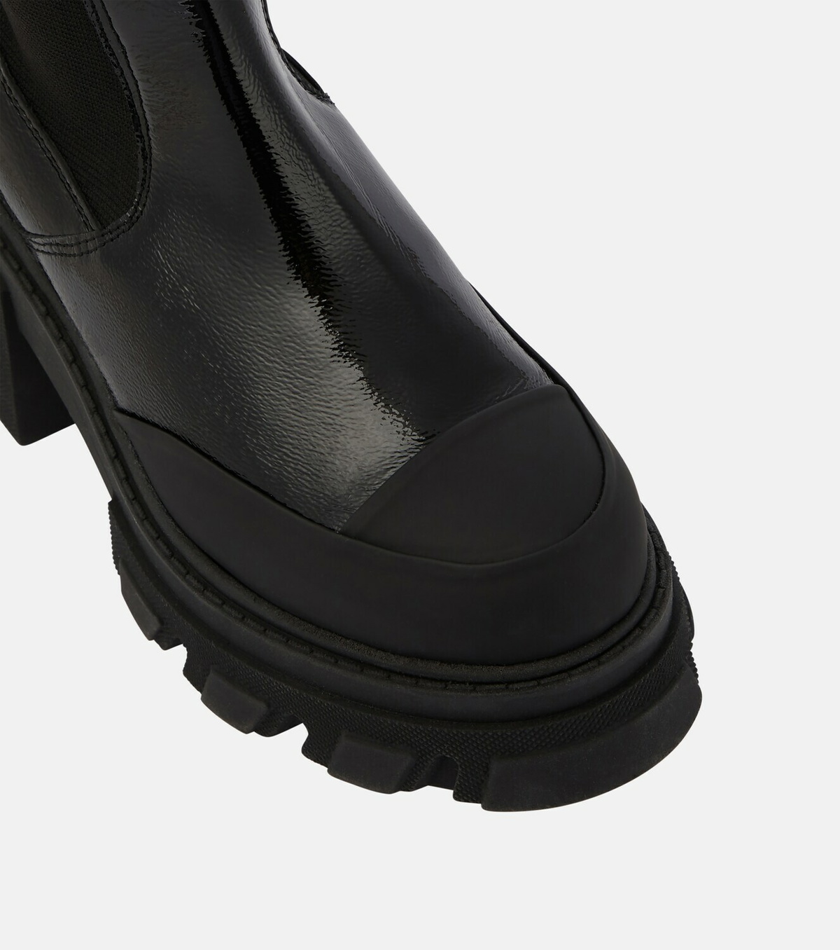 Ganni Knee-high leather Chelsea boots GANNI