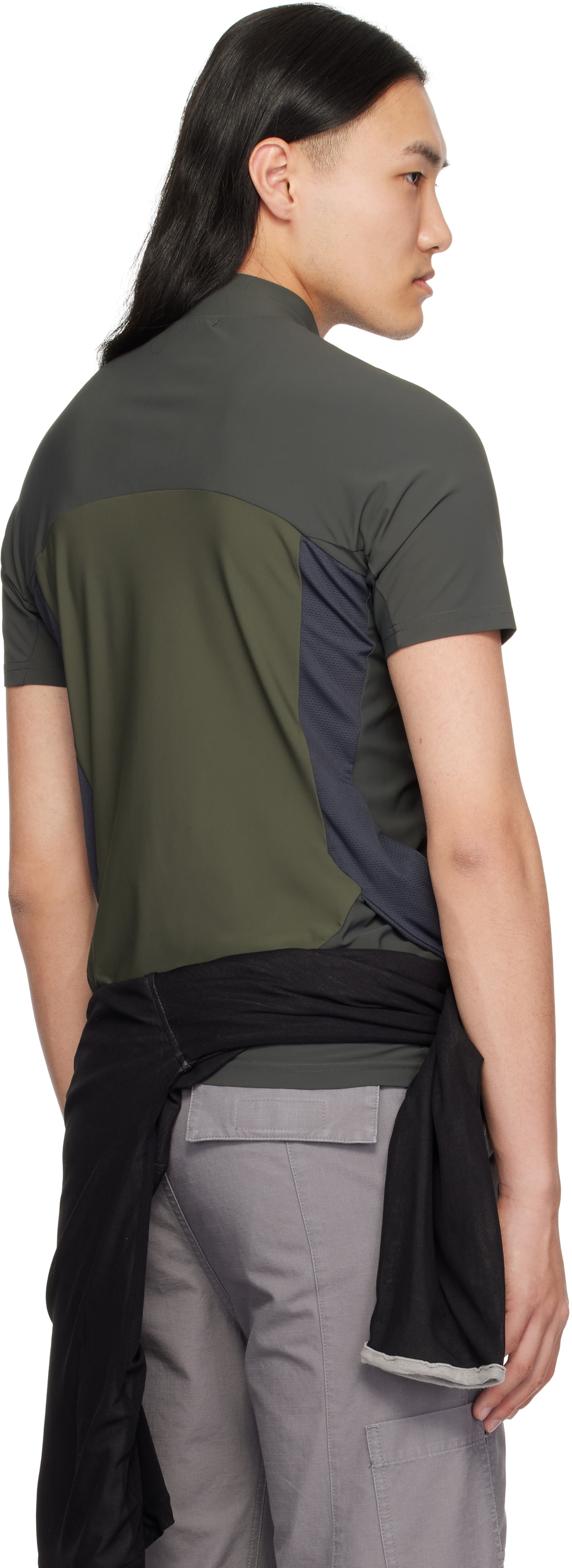 HYEIN SEO Green Pocket T-shirt Hyein Seo HYEIN SEO Green Pocket T-shirt Hyein Seo