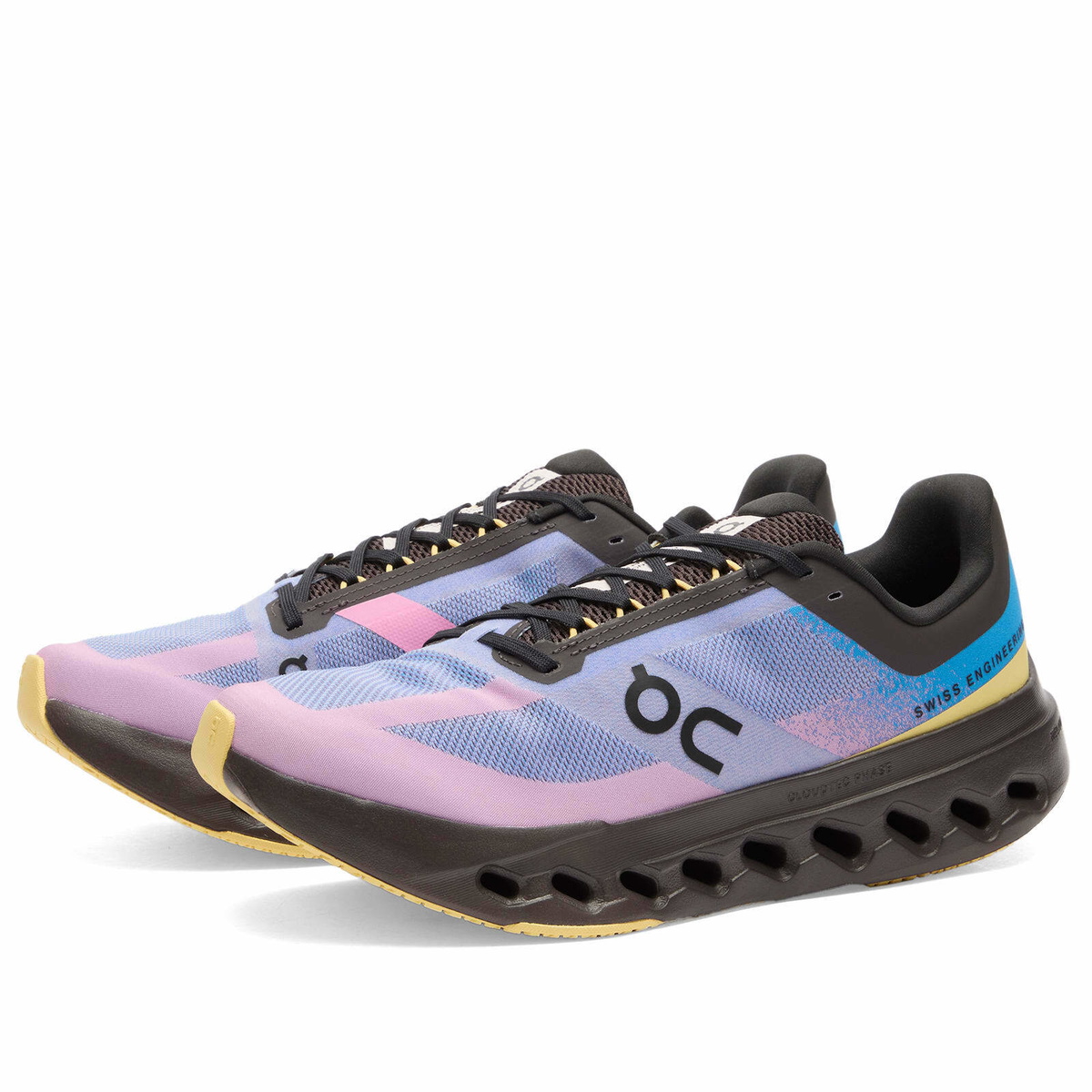 ON Men's Cloudsurfer Next Sneakers in Malibu/Raspberry On