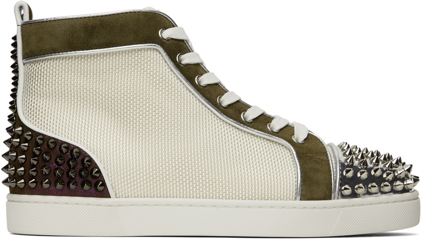 Christian Louboutin Multicolor Lou Spikes 2 Sneakers Christian Louboutin