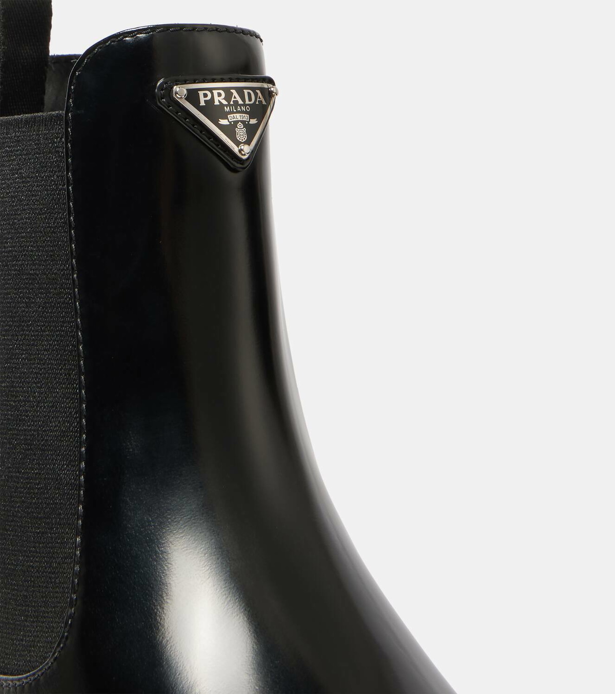 Prada Leather Chelsea boots Prada