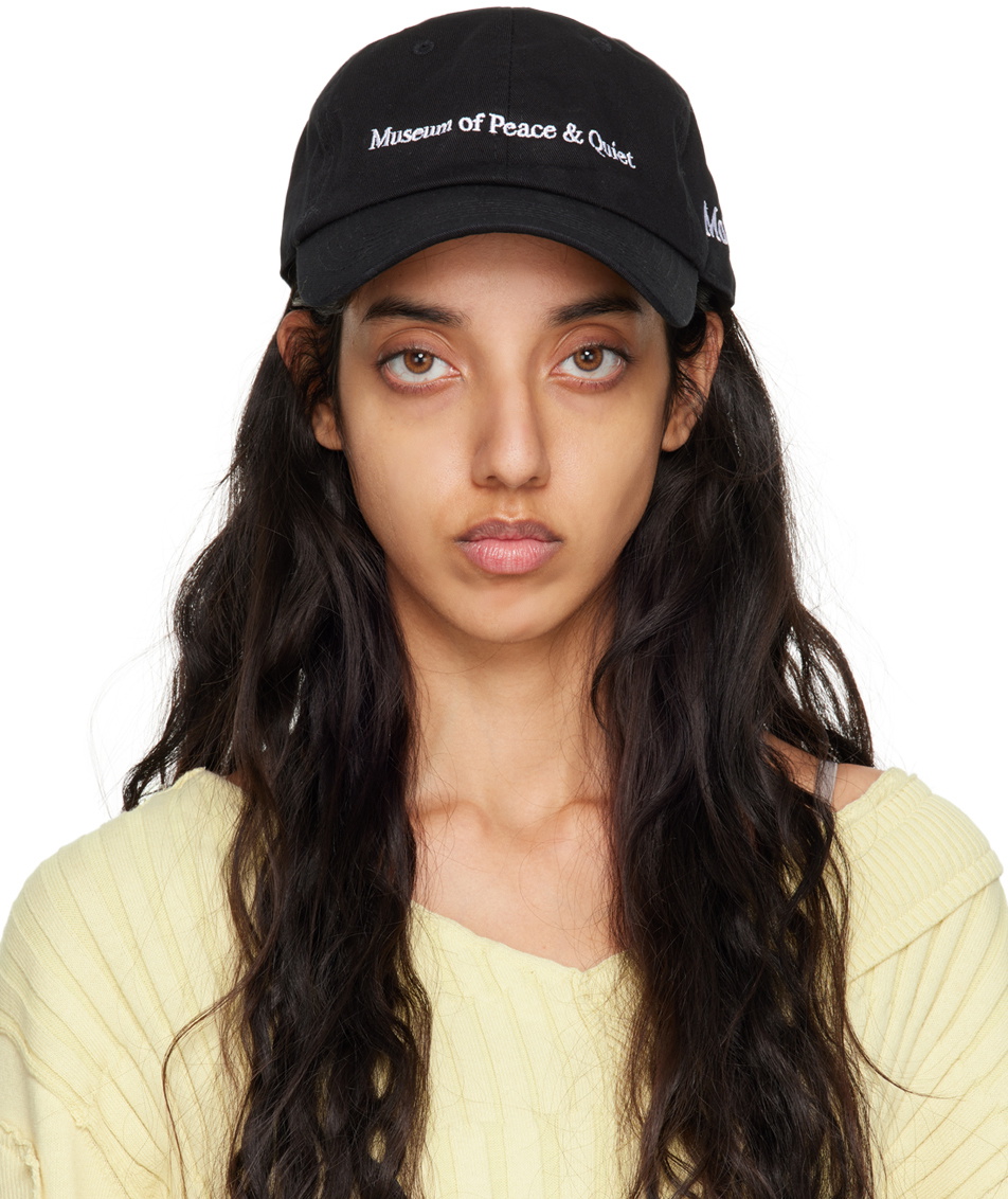 Museum of Peace & Quiet Black MoPQ Cap Museum of Peace and Quiet