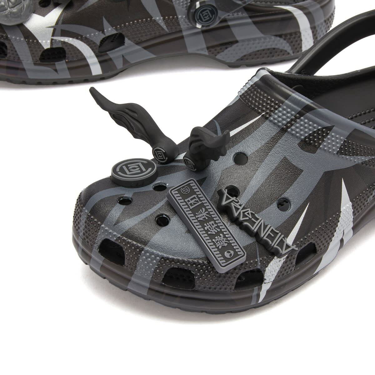 Crocs x CLOT Classic Clog in Black Crocs