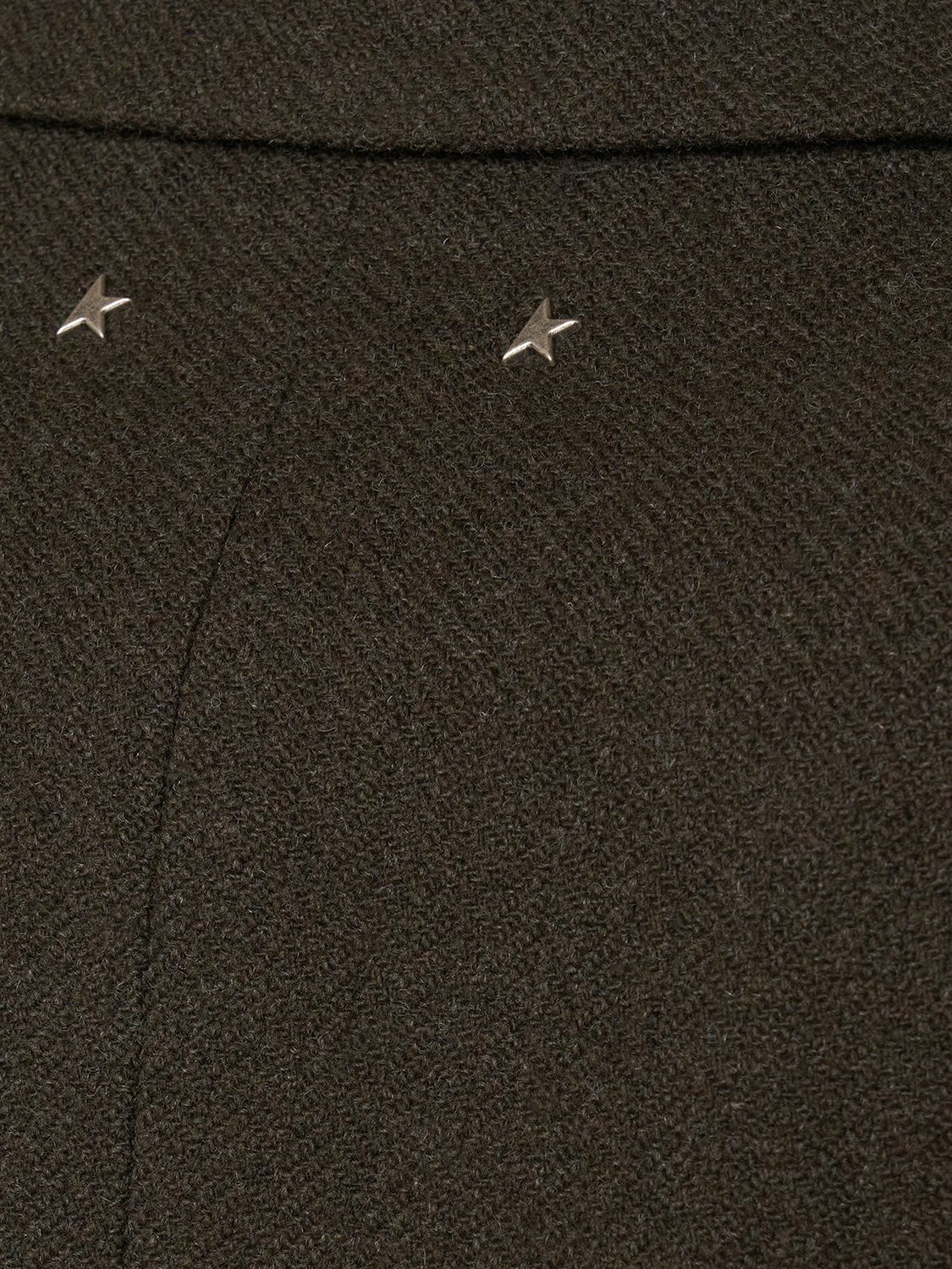 GOLDEN GOOSE - Journey Ileana Wool Long Coat Golden Goose Deluxe Brand