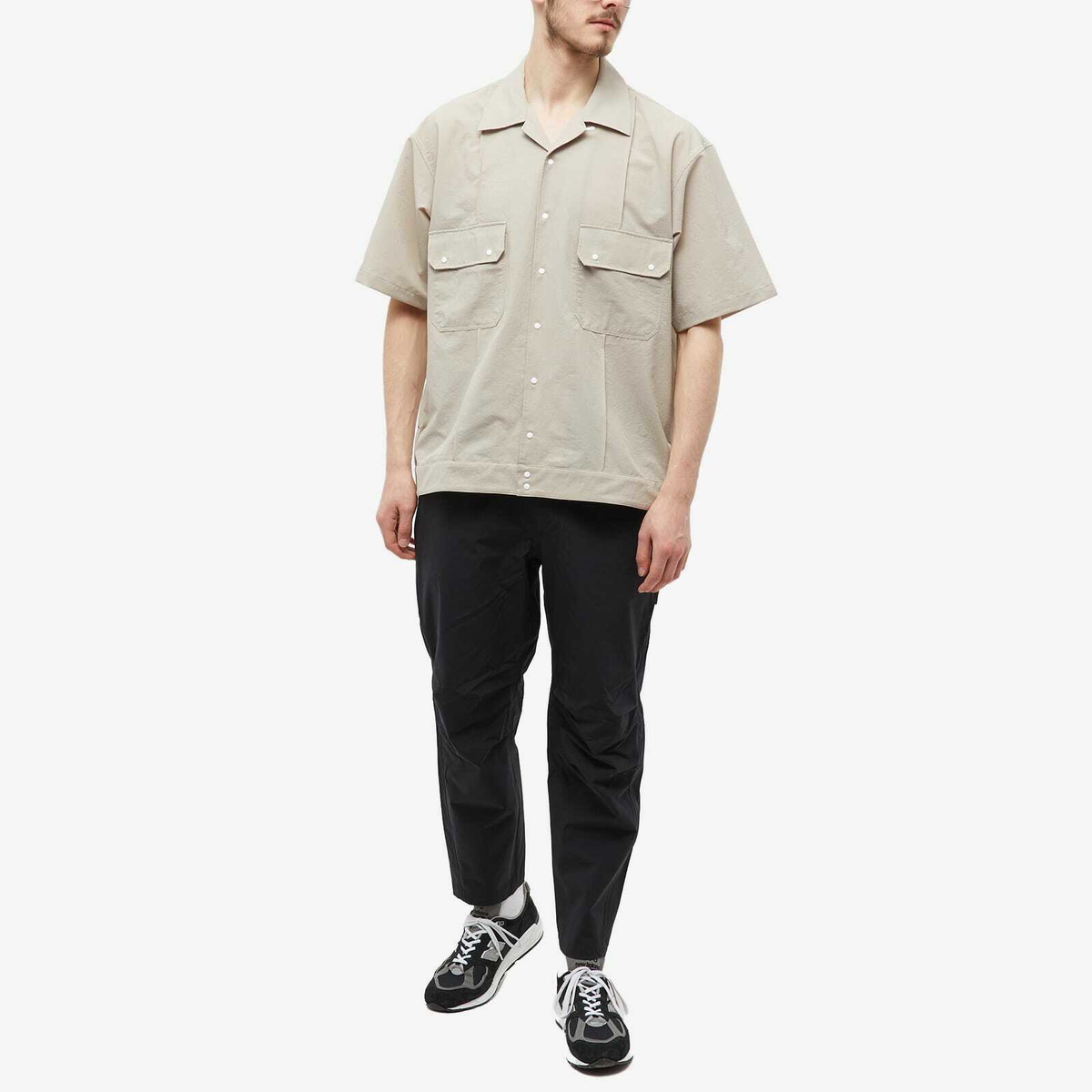F/CE. Men's Ventilating Vacation Shirt in Beige F/CE.