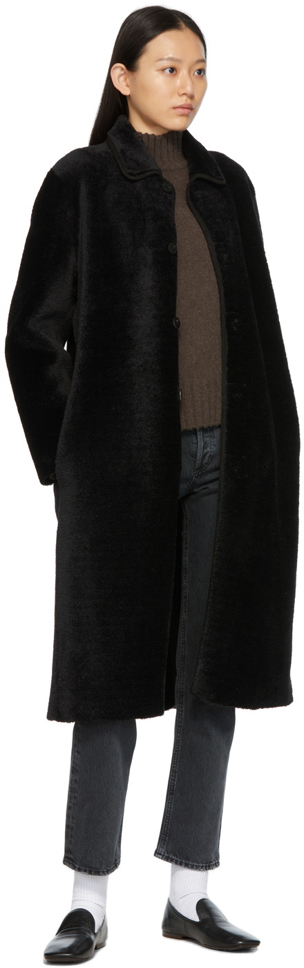 Nothing Written Reversible Faux-Shearling Coat