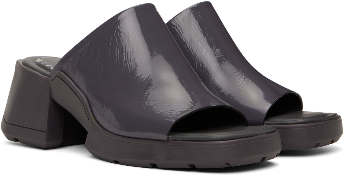Miista Gray Clarin Mules MIISTA
