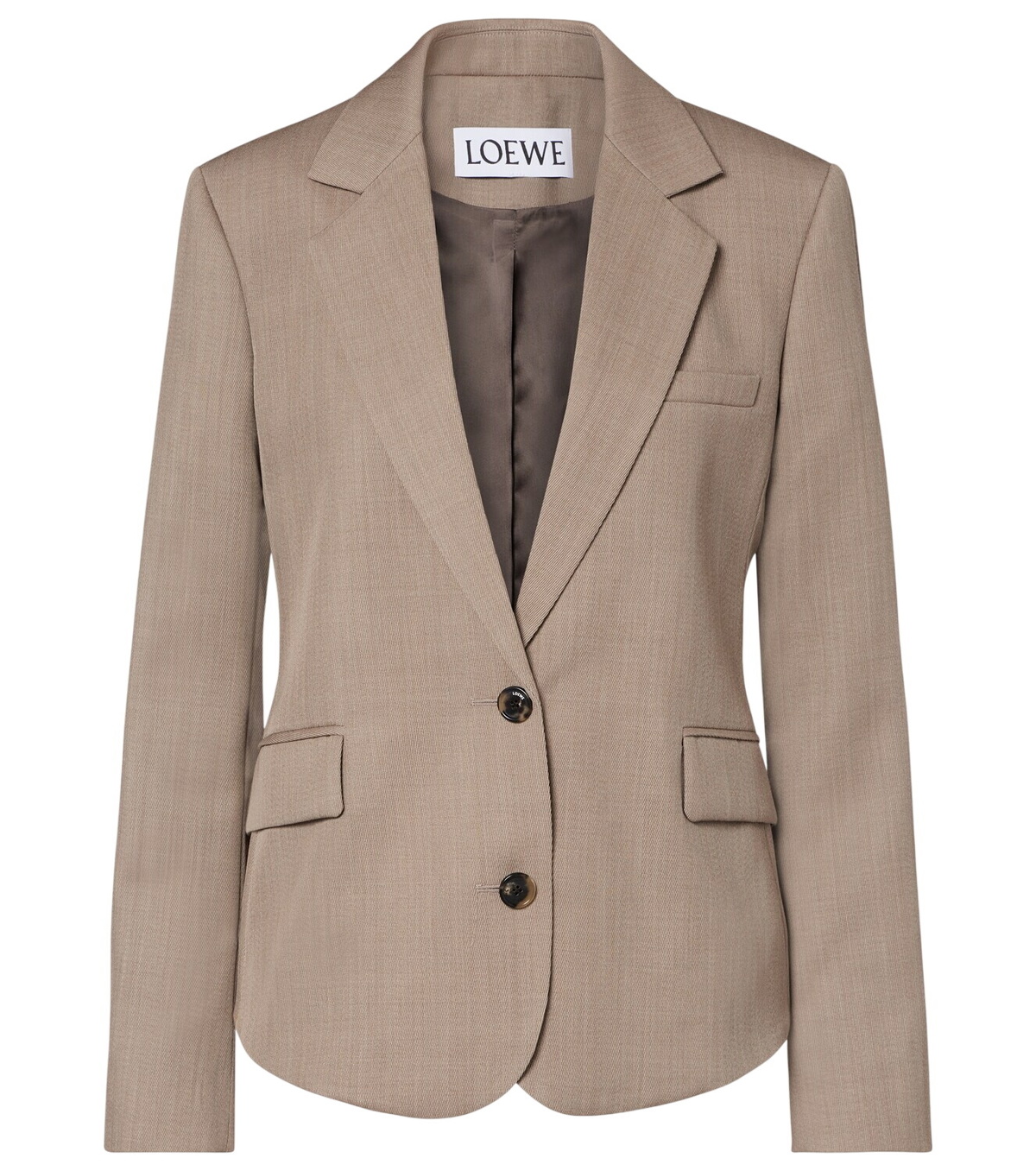 Loewe Gathered wool blazer Loewe