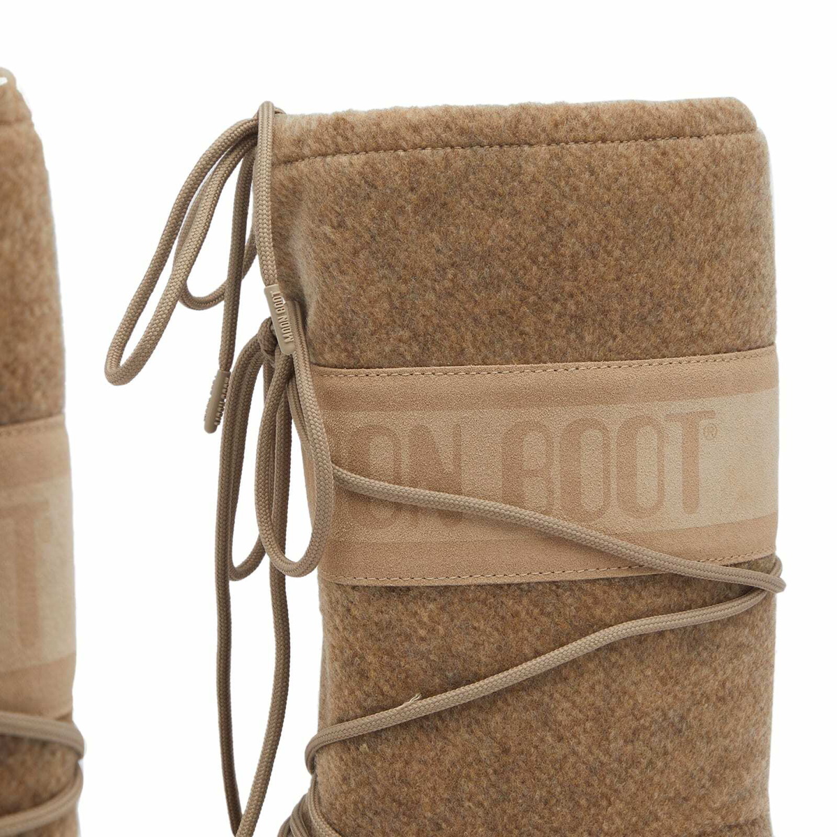 Moon Boot Women's Icon Felt in Beige Melange Moon Boot