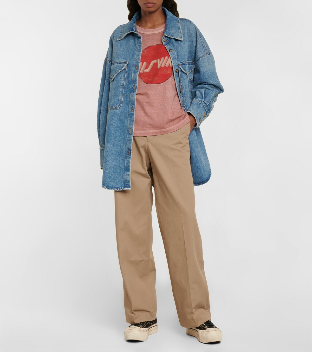Visvim - Logo-print cotton jersey T-shirt Visvim