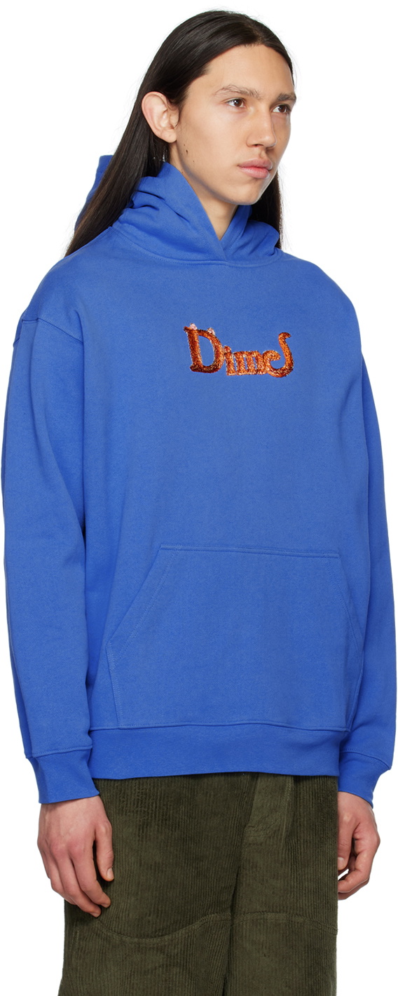 Dime Blue Classic Cat Hoodie Dime