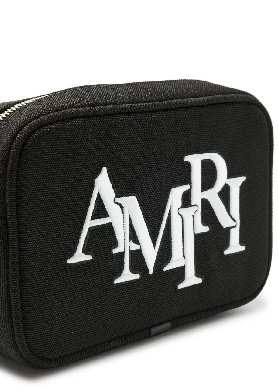 Amiri Staggered Canvas Camera bag - Black - One Size Amiri