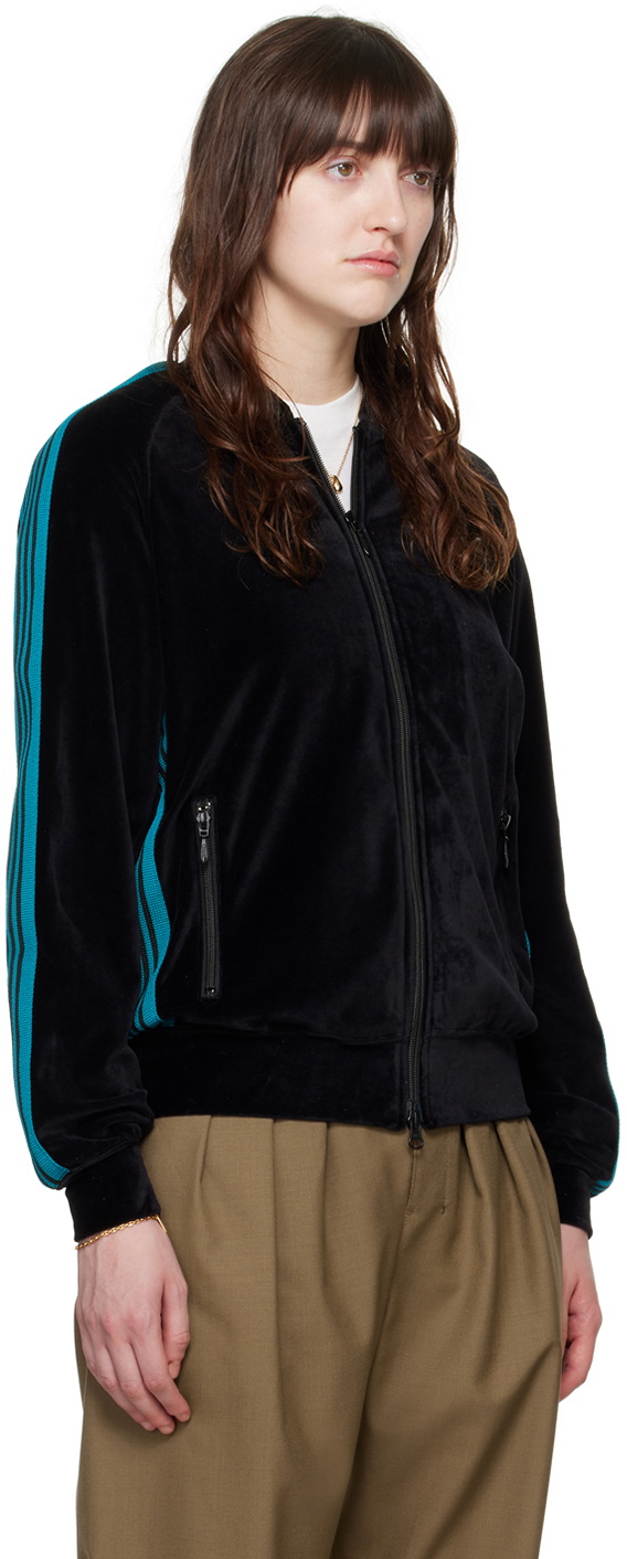 NEEDLES Black RC Track Jacket Needles