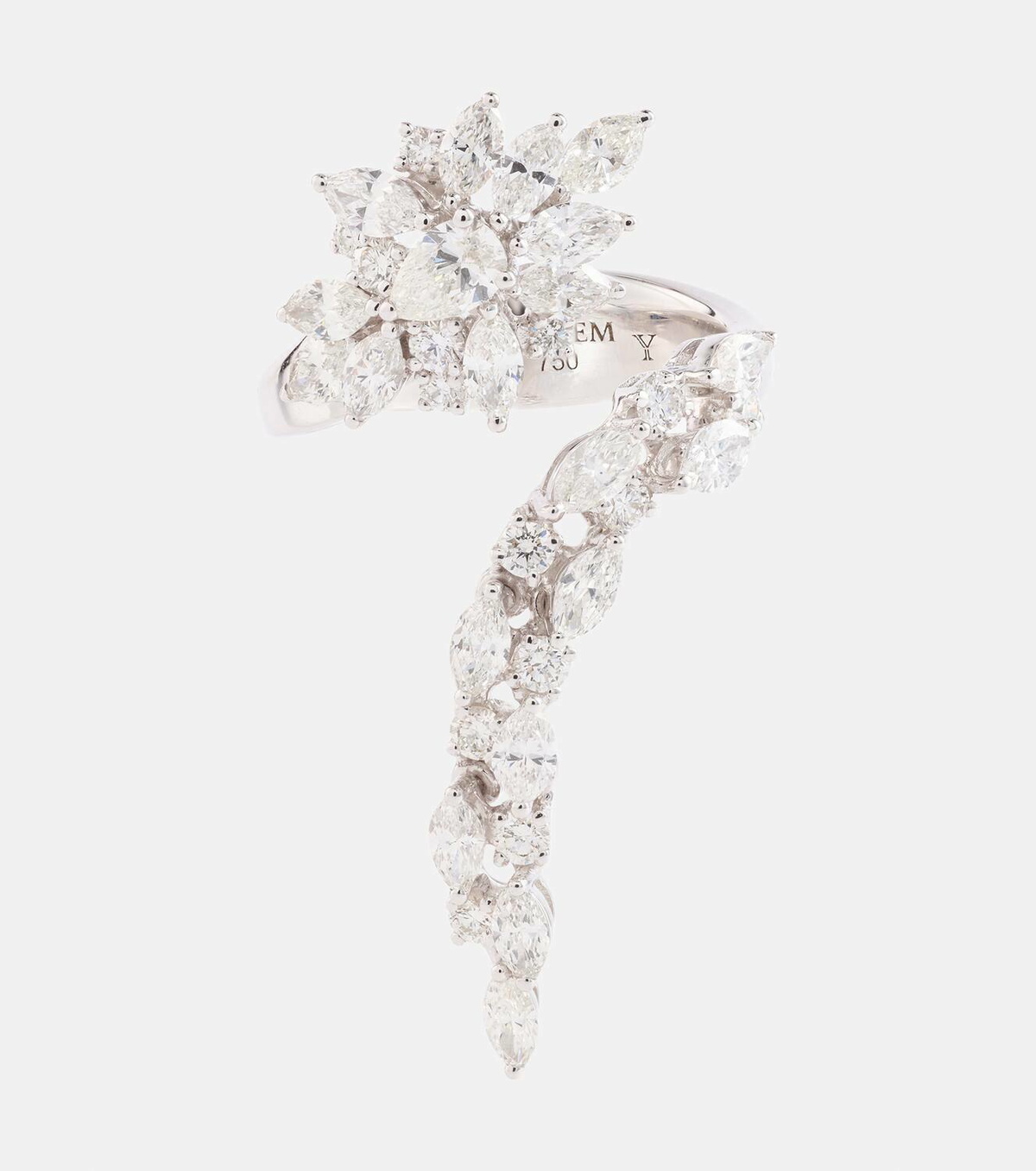 Yeprem 18kt gold ring with diamonds Yeprem