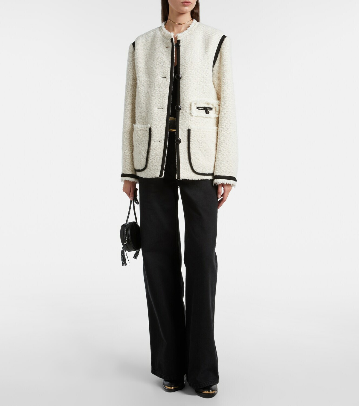 Isabel Marant Maylin bouclé tweed jacket Isabel Marant