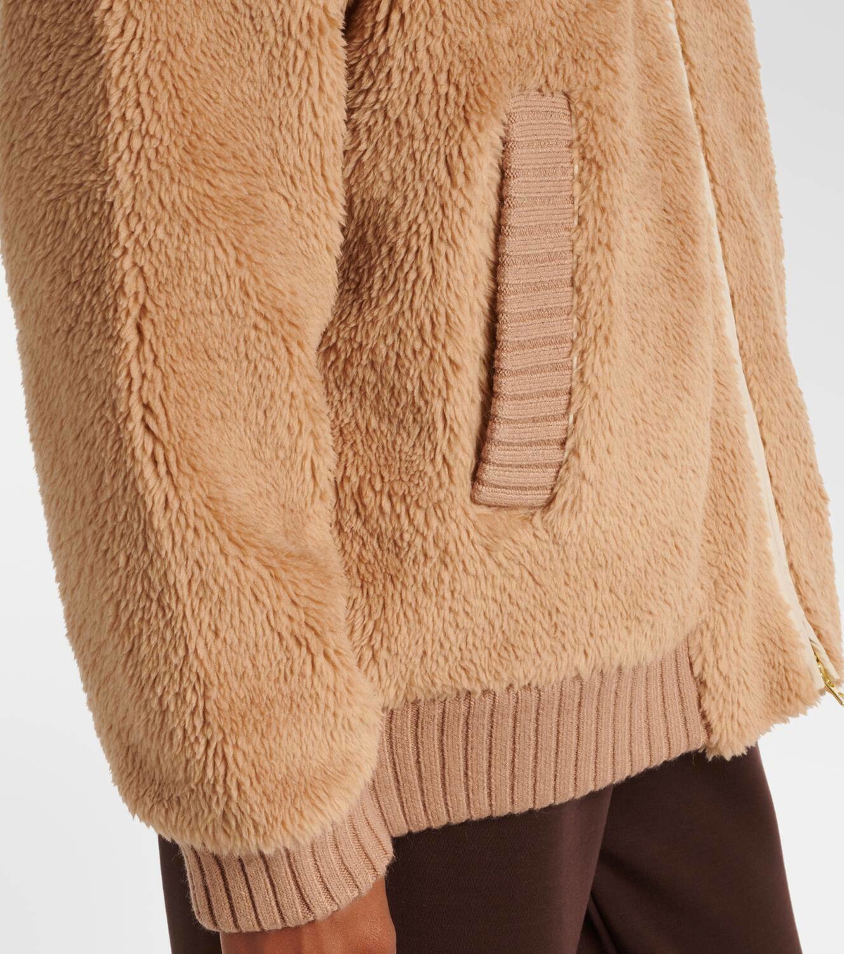 Varley Ella fleece bomber jacket Varley