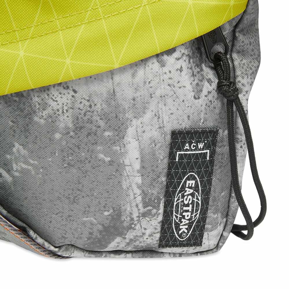 A-COLD-WALL* x Eastpak Cross-Body Bag in Light Grey/Lime A-Cold-Wall*
