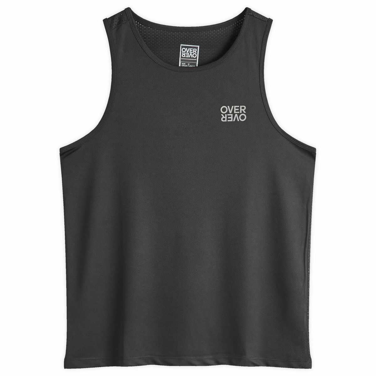 Over Over Men's Sports Vest in Black OVER OVER