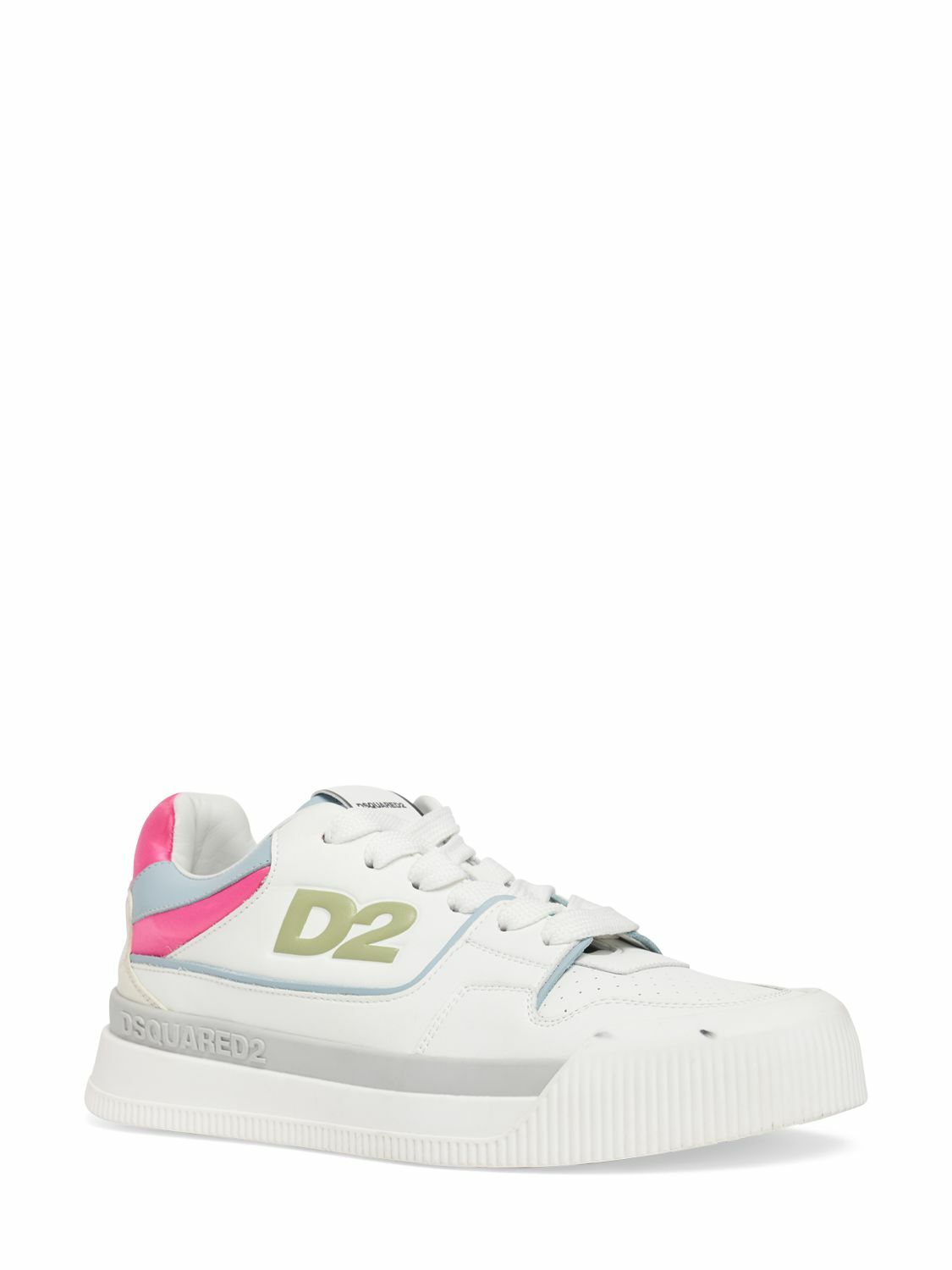 DSQUARED2 - New Jersey Leather Sneakers Dsquared2