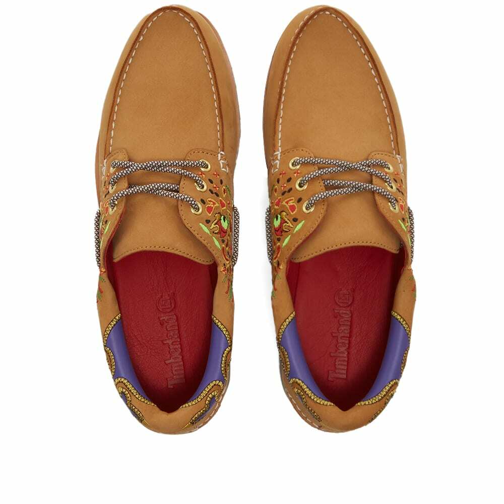 Timberland x CLOT 3 Eye Classic Lug Shoe in Wheat Nubuck Timberland